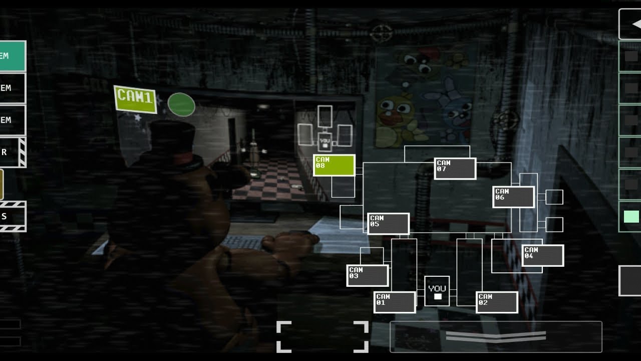 playing FNaF inside of FNaF - YouTube