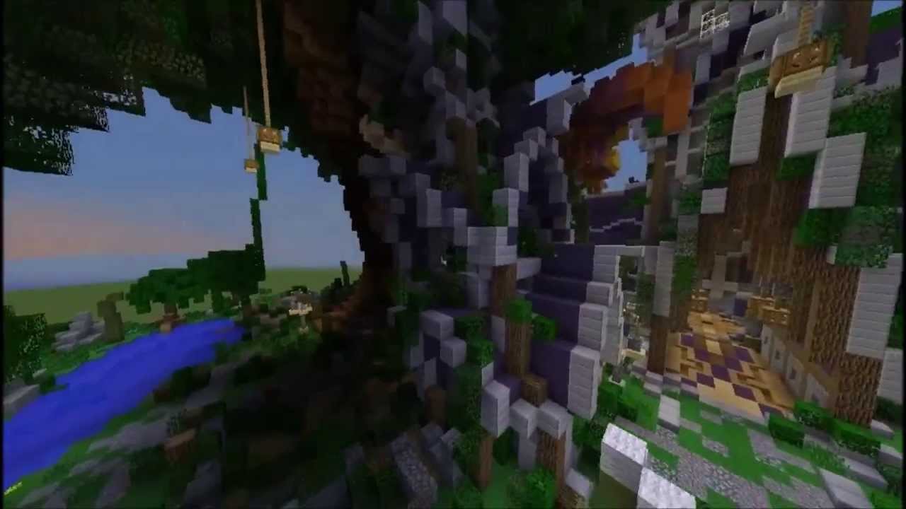 Minecraft Organics Showcase: Server Spawn - YouTube