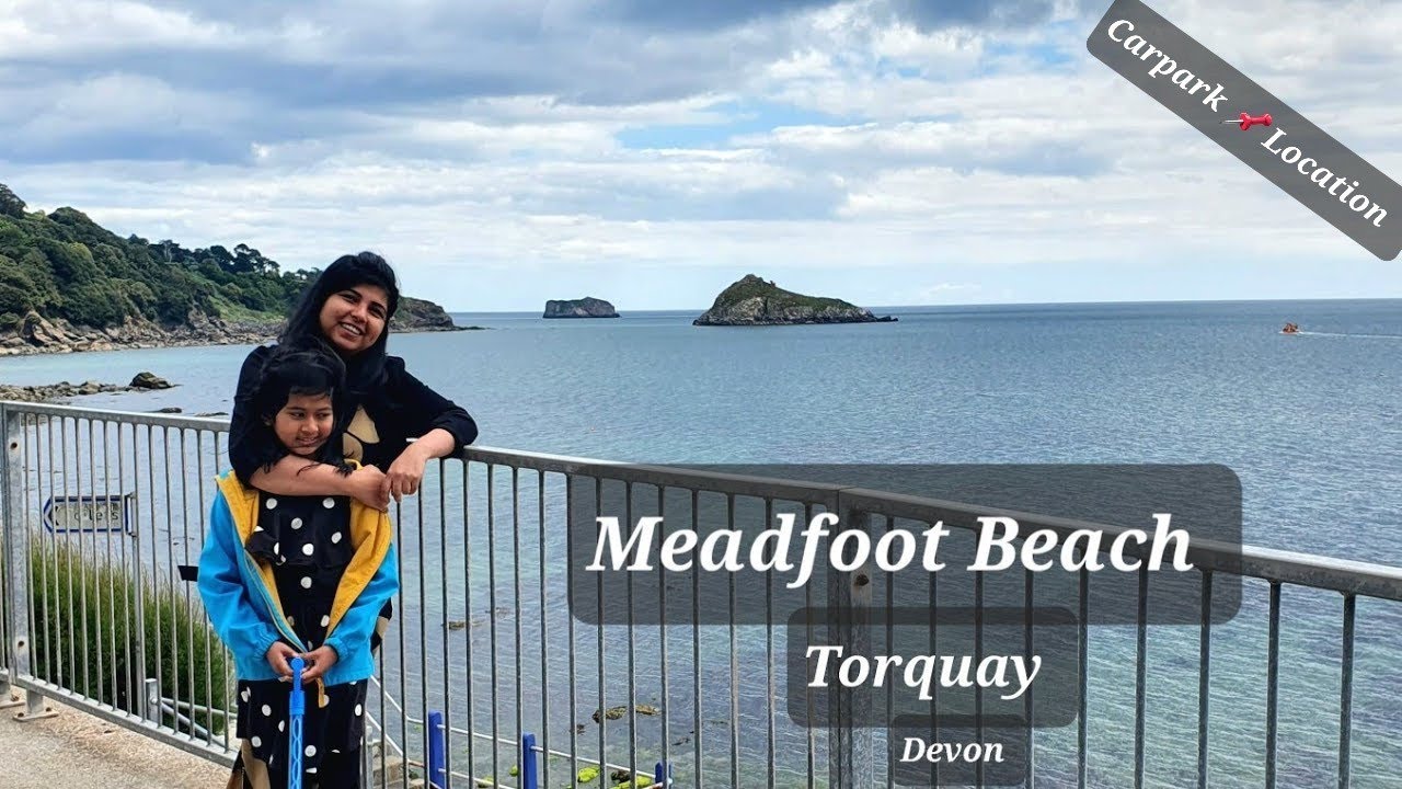 Meadfoot Beach Torquay Devon TRIANGLE POINT Torbay Harbour - YouTube