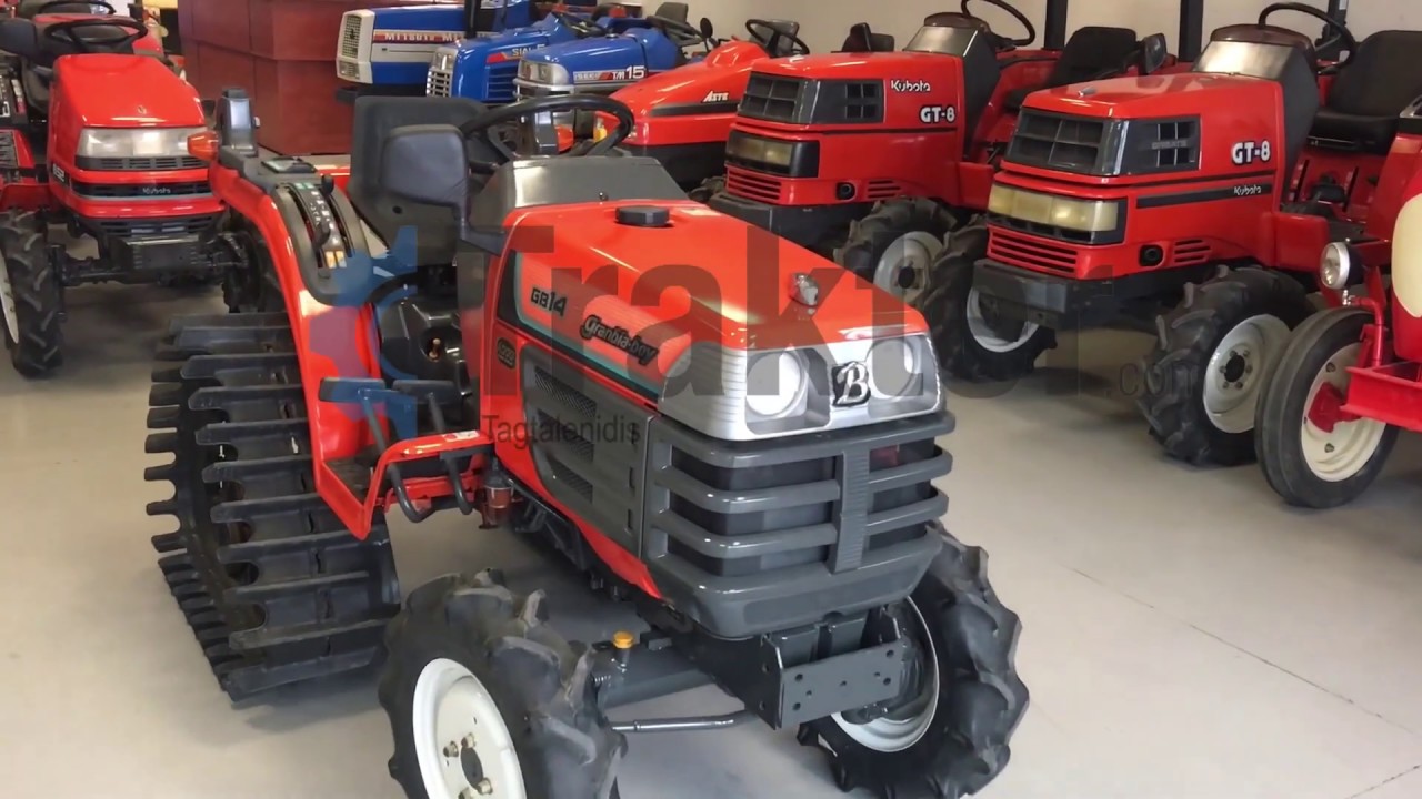 GB14 Granbia boy Crawler KUBOTA ΜΕ ΕΡΠΥΣΤΡΙΑ ΜΕΤΑΧΕΙΡΙΣΜΕΝΟ ΤΡΑΚΤΕΡΑΚΙ ...