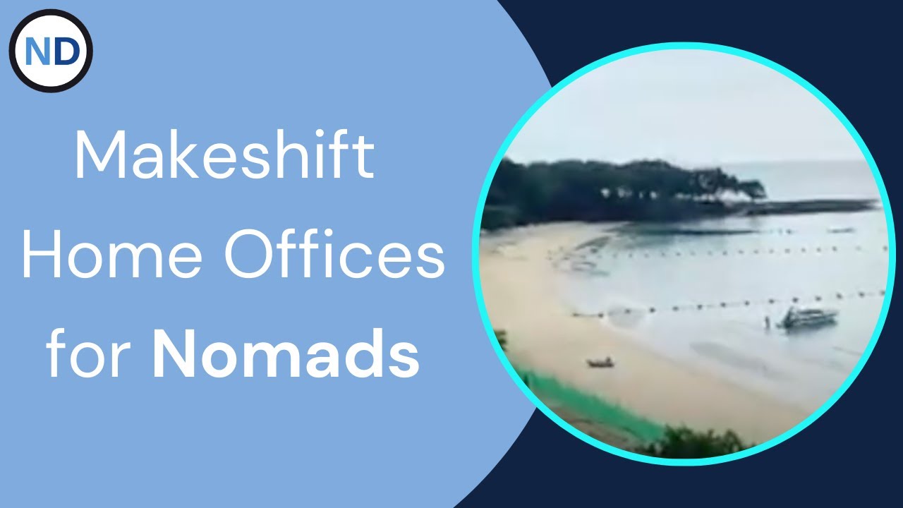 Creating a Simple Digital Nomad Home Office Setup - YouTube