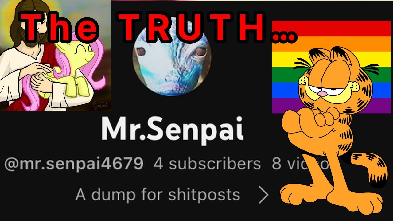 the TRUTH about mr.senpai….😱😱😬🔥 - YouTube