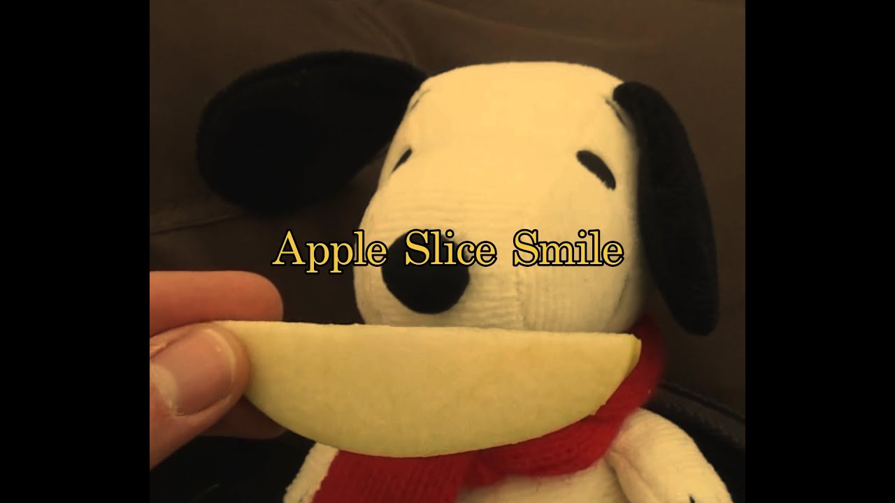 Apple Slice Smile - YouTube