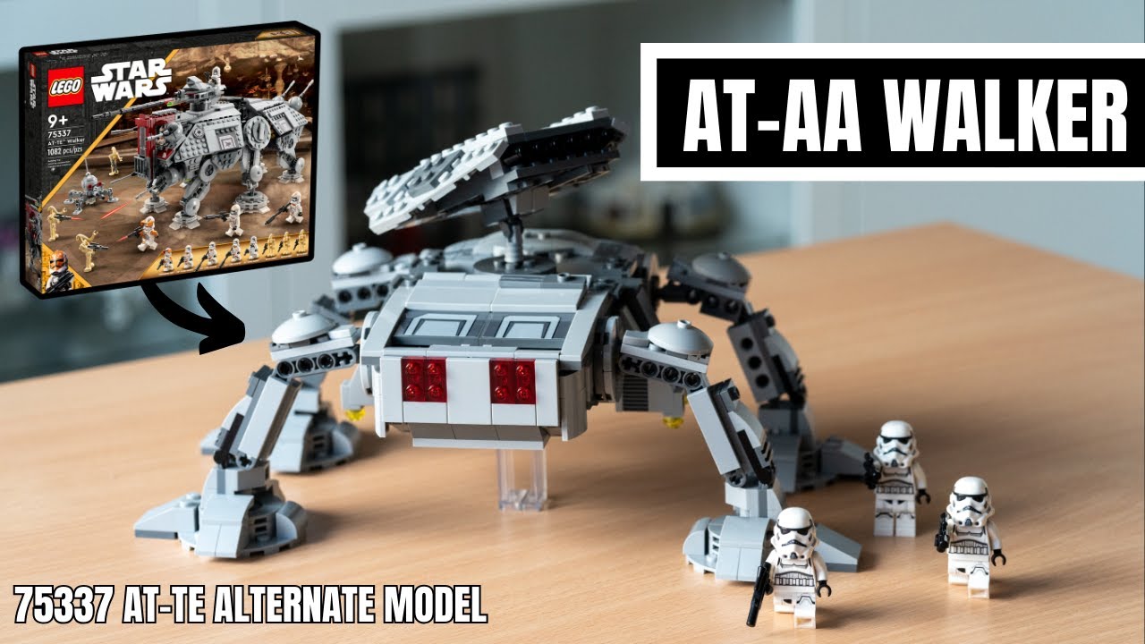 Imperial AT-AA Walker | Alternate Build of LEGO 75337 AT-TE Walker ...