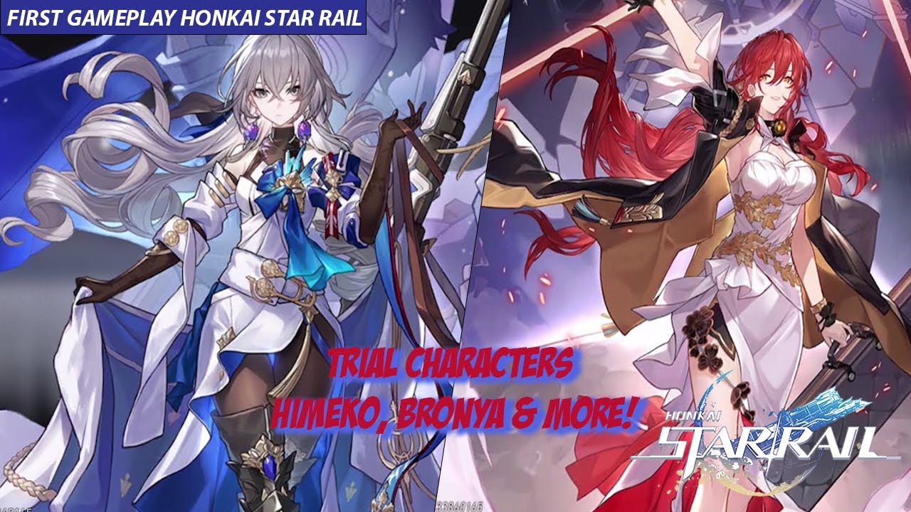 ULTIMATE SKILL TRIAL CHARACTERS - BRONYA & HIMEKO | GAMEPLAY HONKAI ...