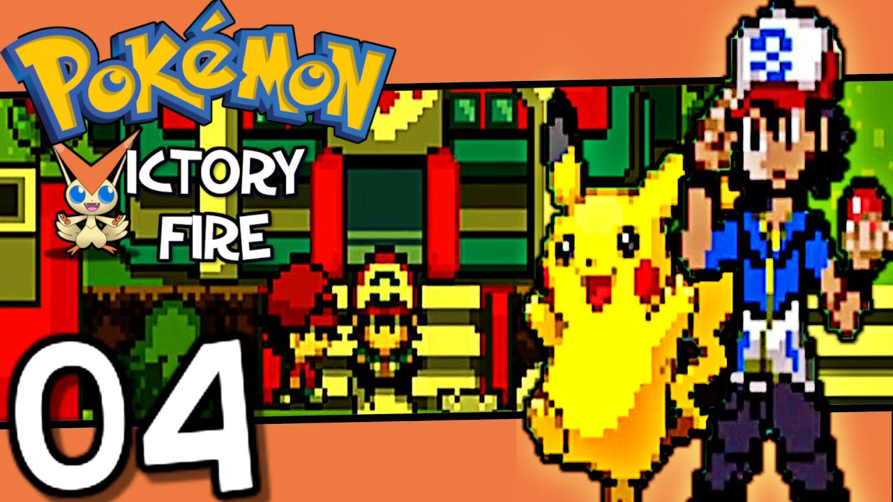 ASH IS HERE! | Part 4 | Pokemon Rom Hack Pokemon Victory Fire ...
