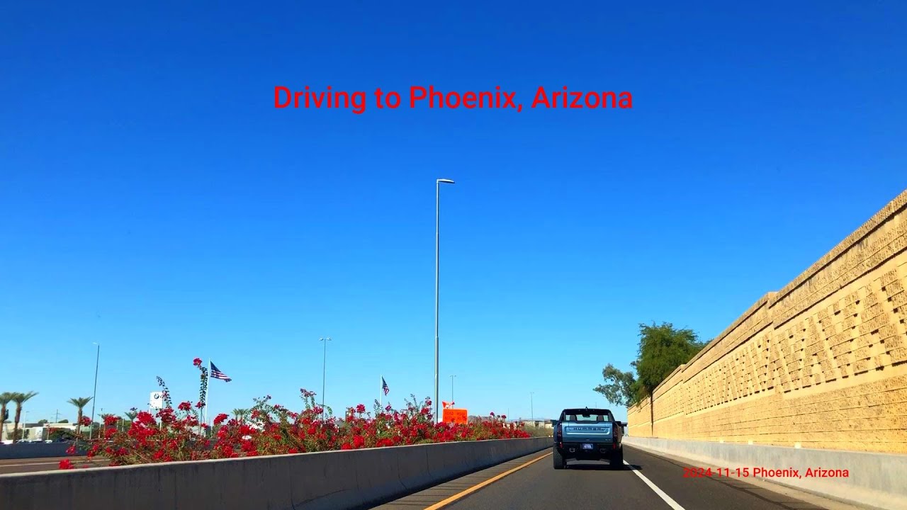 Driving to Phoenix, Arizona - YouTube