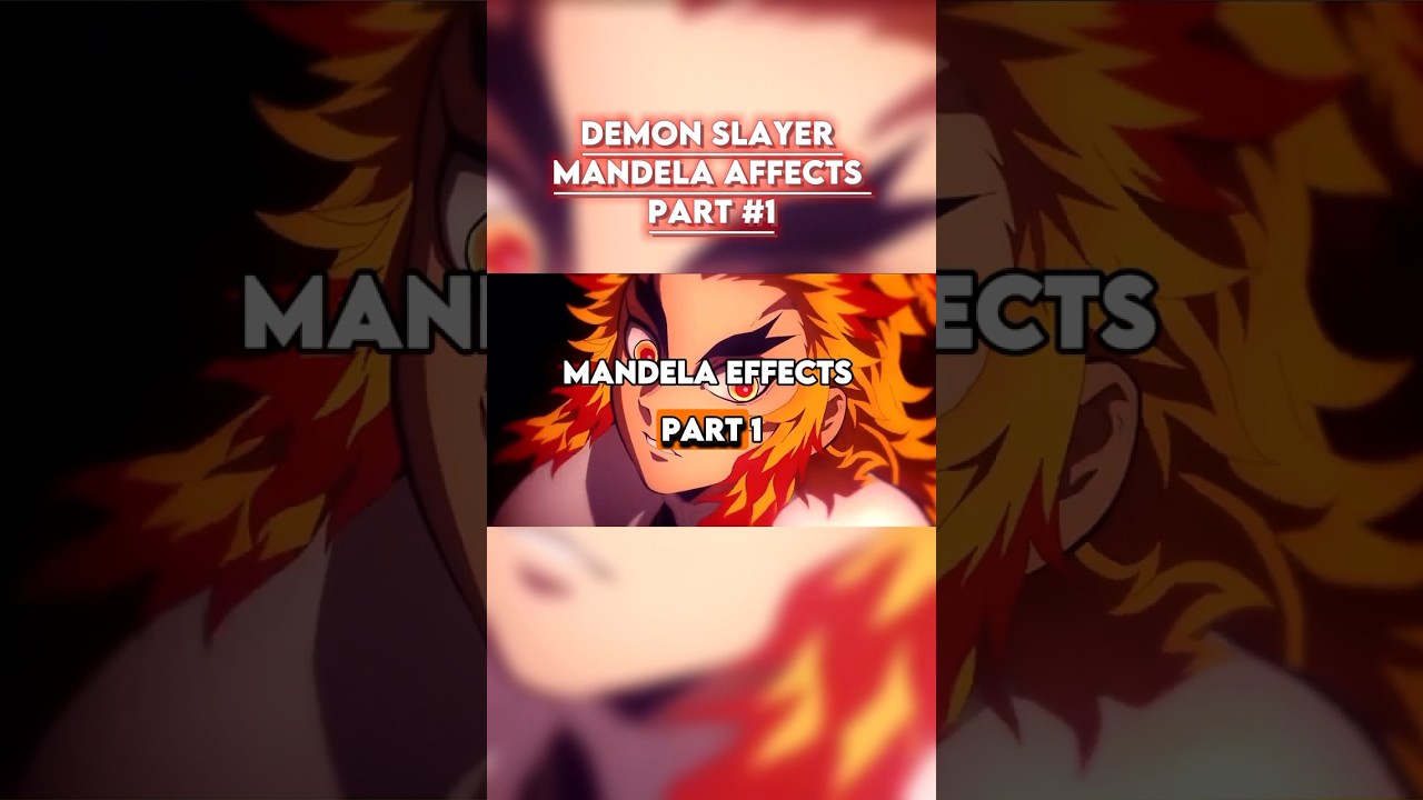 Demon Slayer Mandela Effects #anime - YouTube