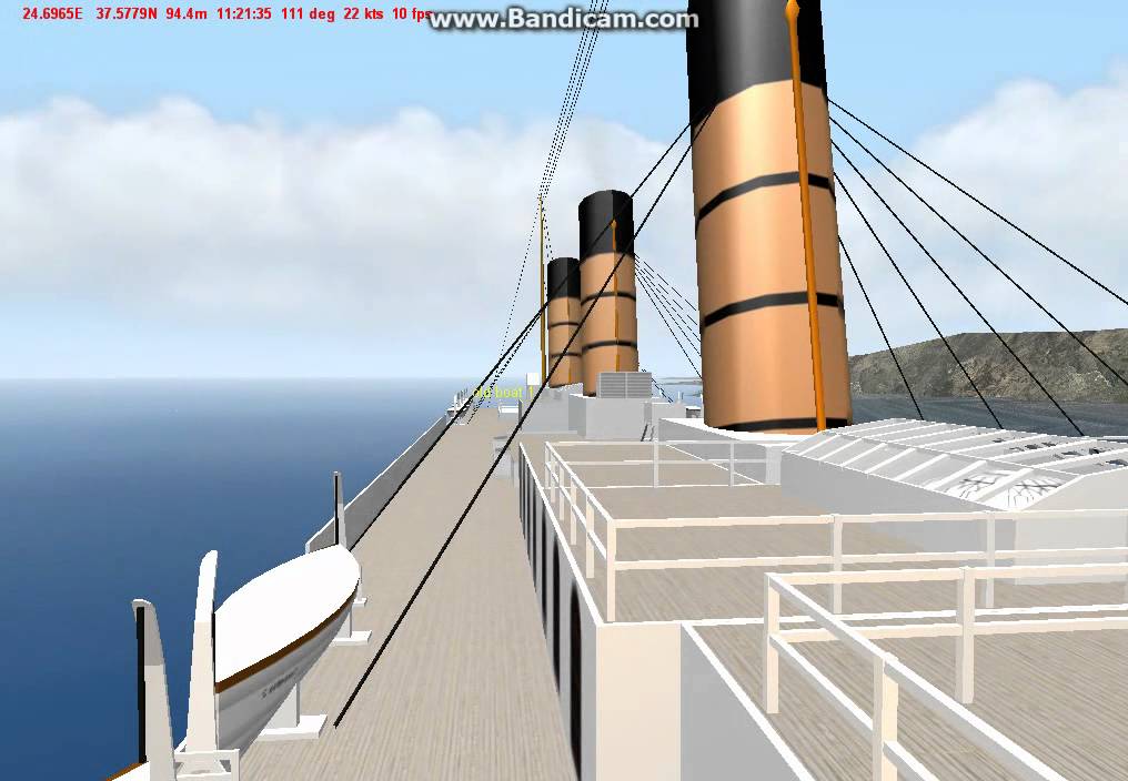 RMS Carpathia 2 for Virtual Sailor 7 - YouTube