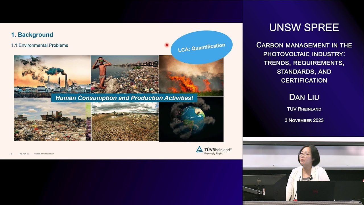 UNSW SPREE 202311-03 Dan Liu - Carbon management in the photovoltaic ...