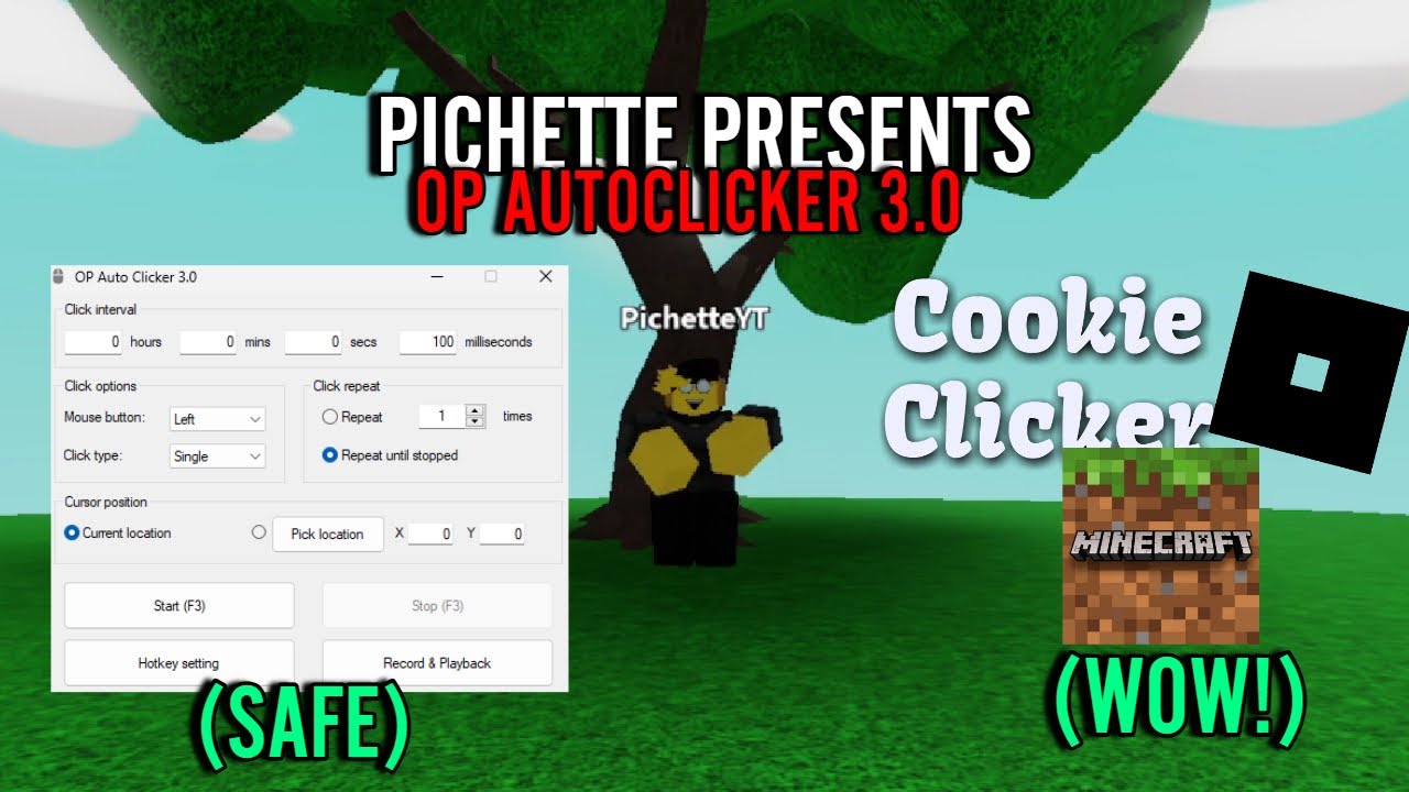 How to install OP Autoclicker 3.0 - YouTube