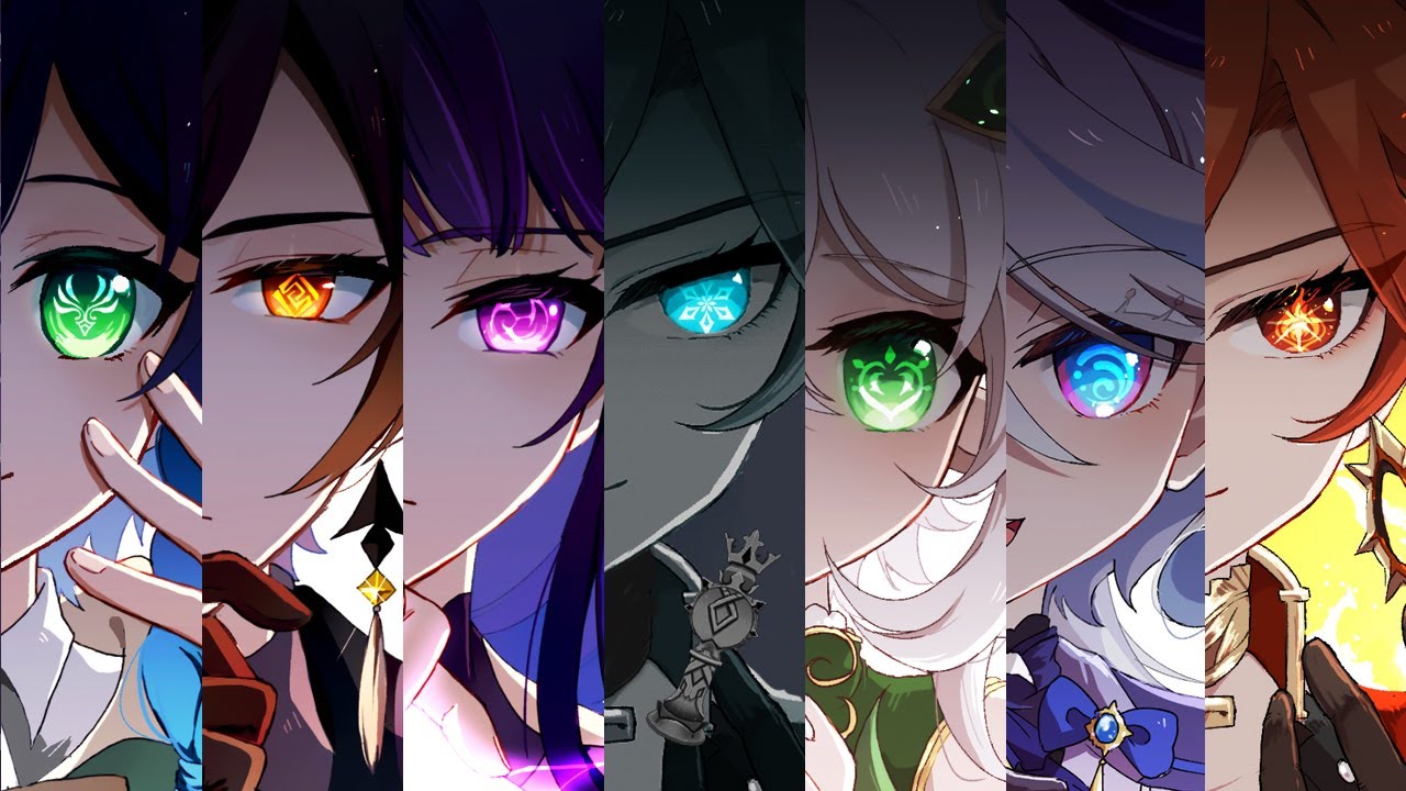 THE SEVEN ARCHONS | GENSHIN IMPACT 5.0 - YouTube