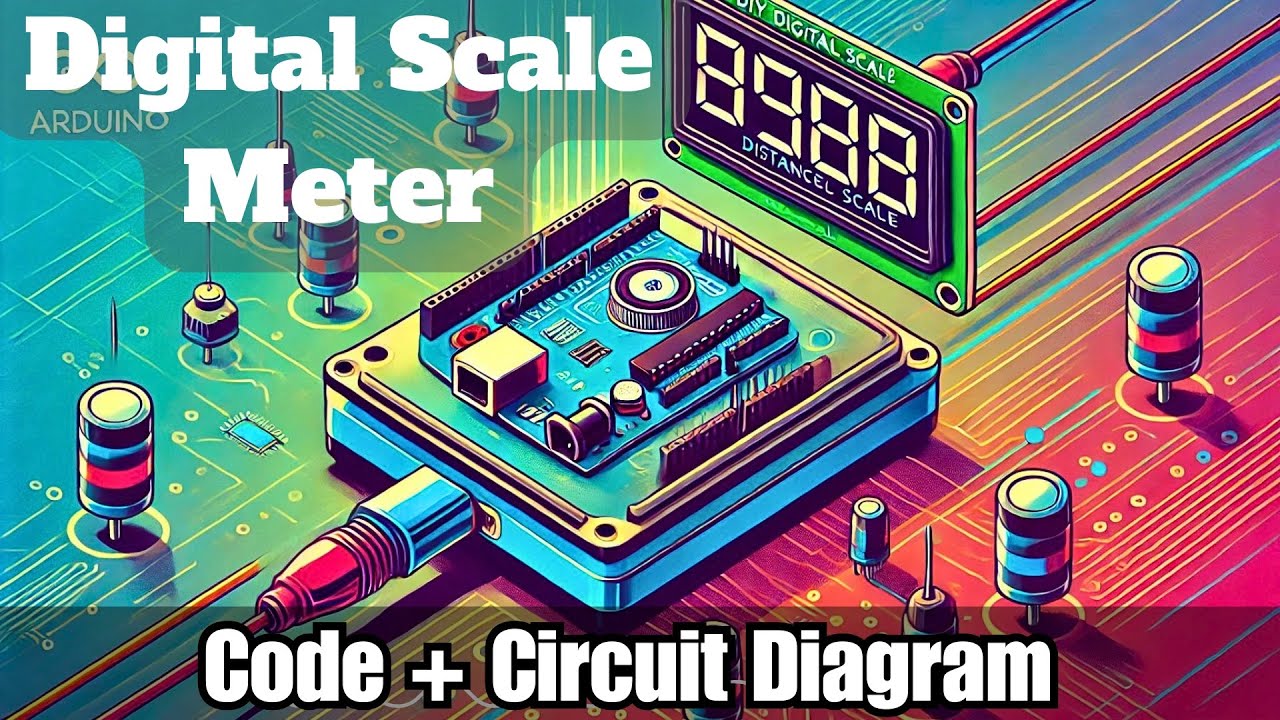 Digital scale meter | Code & circuit diagram - YouTube