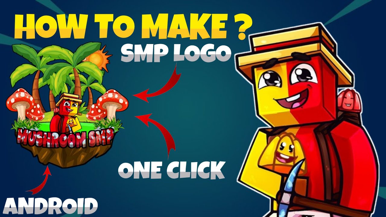 Create You Own Minecraft Smp Logo In Android || Minecraft Smp Logo ...