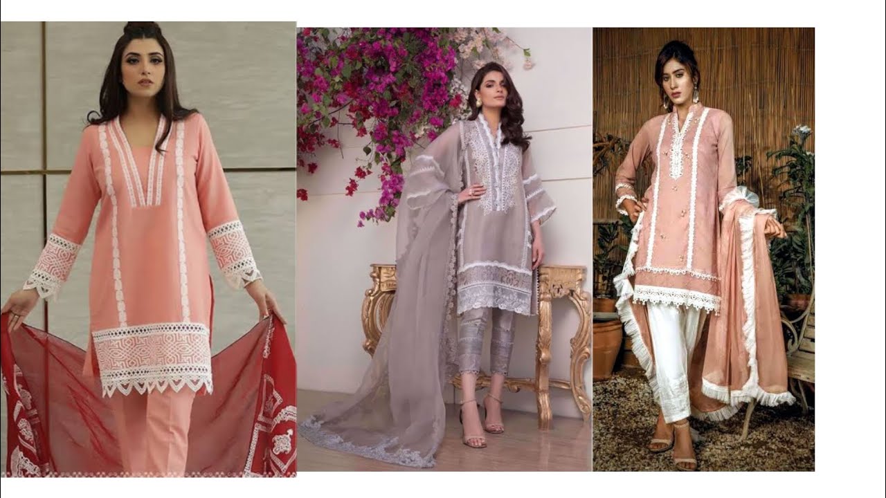 plane dress design beautiful colors matching special Eid ideas 💃💃💃 ...