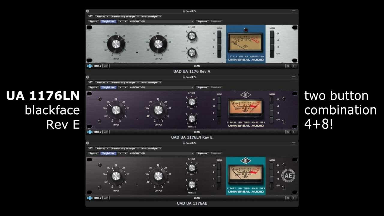 1176 Classic Limiter Plug-In Collection - YouTube