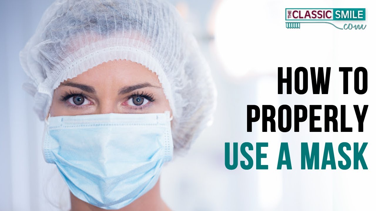 How To Properly Use a Mask | Medford MA - YouTube