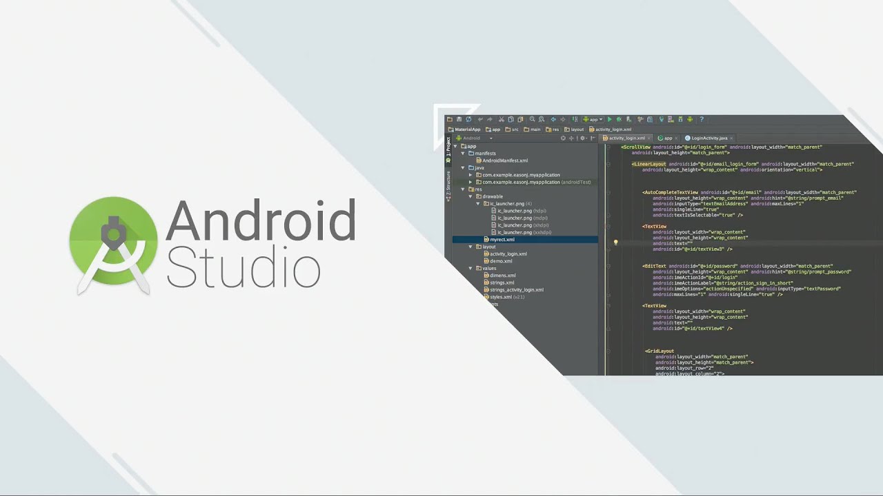 Android Studio 2 : RelativeLayout - YouTube