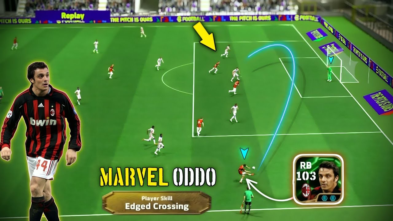 BEND IT LIKE MASSIMO ODDO👑 NEW EPIC EDGE CROSSING IN EFOOTBALL | REVIEW MASSIMO ODDO 👍 - YouTube