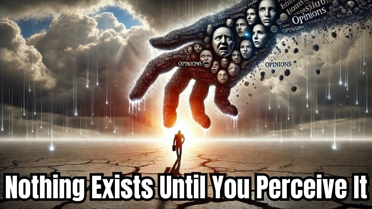 "Nothing Exists Until You Perceive It – The Truth That Will Change Your ...