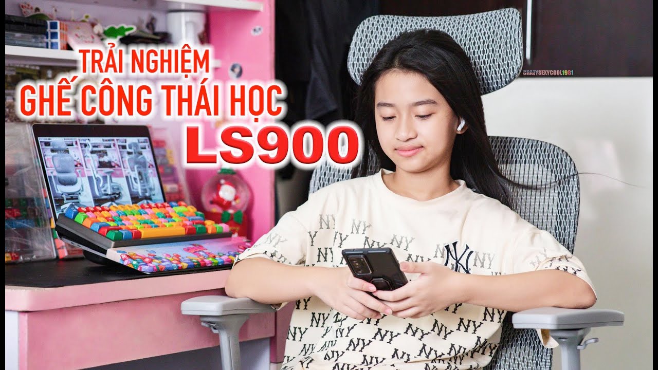Trải nghiệm ghế công thái học LS900 (30/6/2025) - YouTube