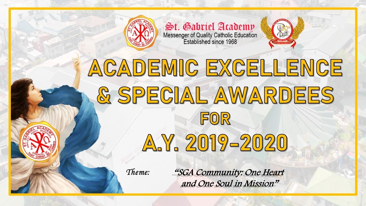 Online Recognition Rites: Academic Excellence and Special Awardees for ...