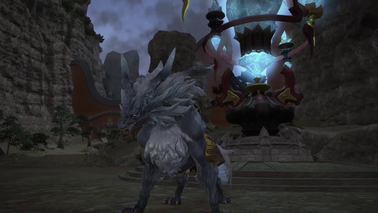 FFXIV Fenrir Mount. - YouTube