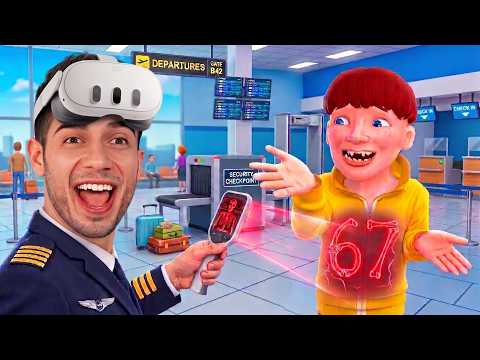 HAVALİMANI GÜVENLİĞİ OLDUM.. (VR)