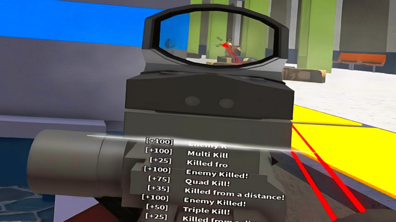 how to solo a team with an aug hbar... (phantom forces) - YouTube