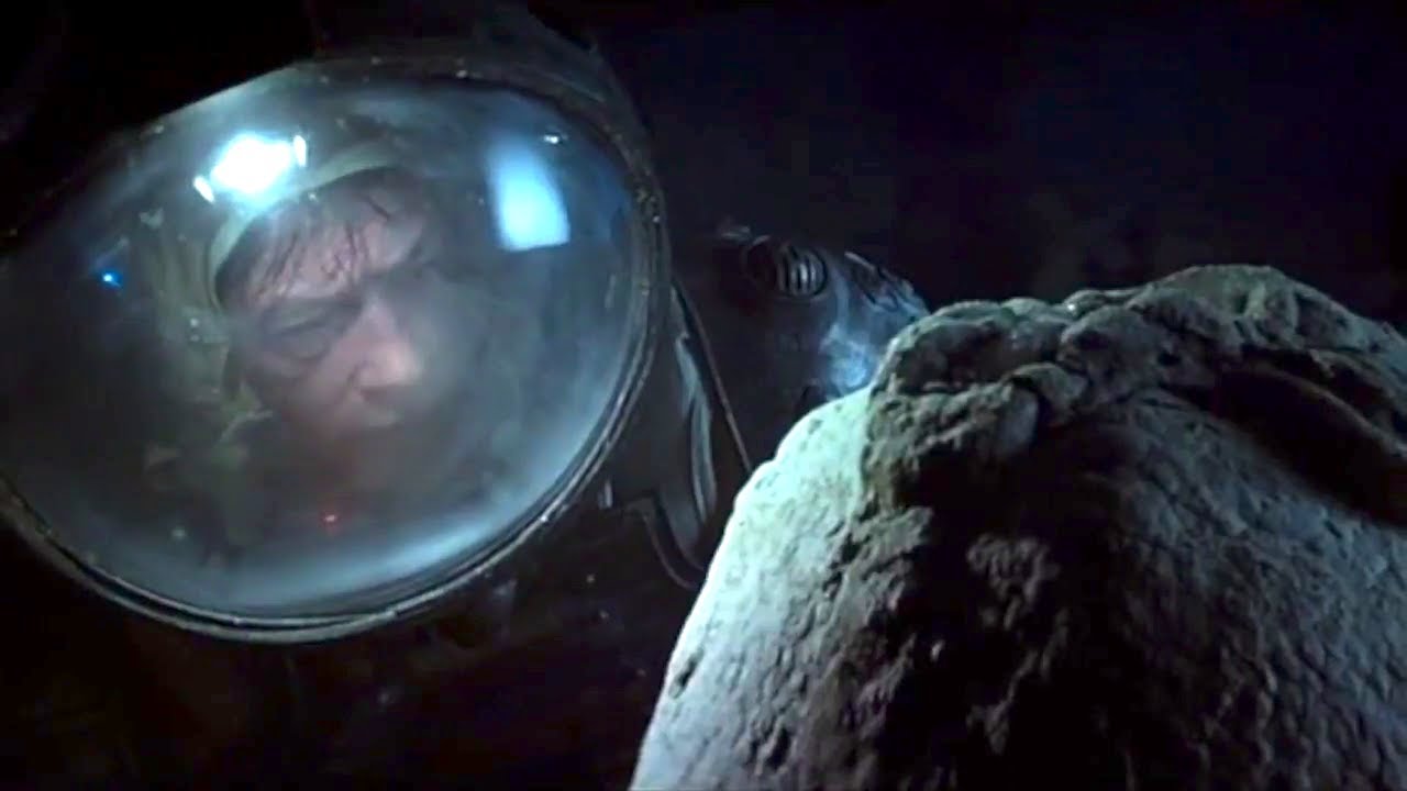 Alien 1979 Kane Facehugger Scene Youtube