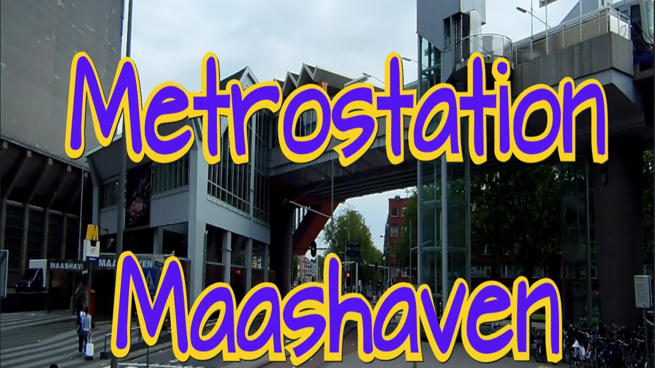 Metrostation Maashaven (4K) - YouTube
