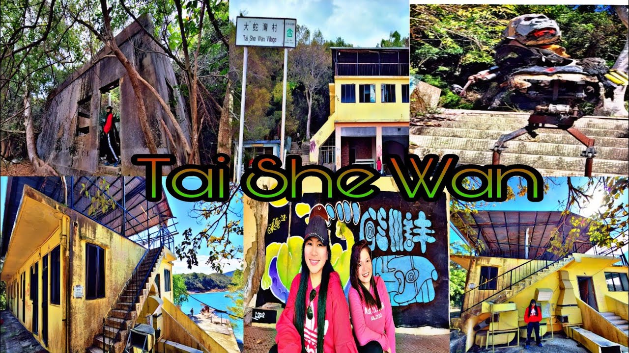 Tai she wan village // The creppy abandoned resort // Exploring ...