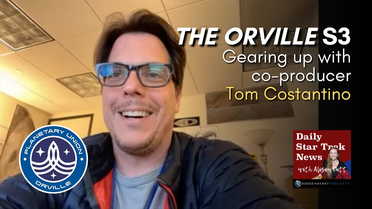 INTERVIEW: Gearing up for The Orville season 3 with Tom Costantino ...