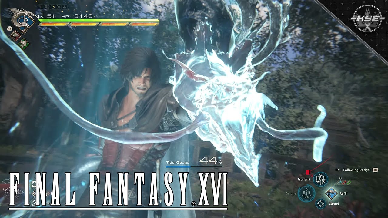 Final Fantasy XVI Rising Tide Leviathan Gameplay - YouTube