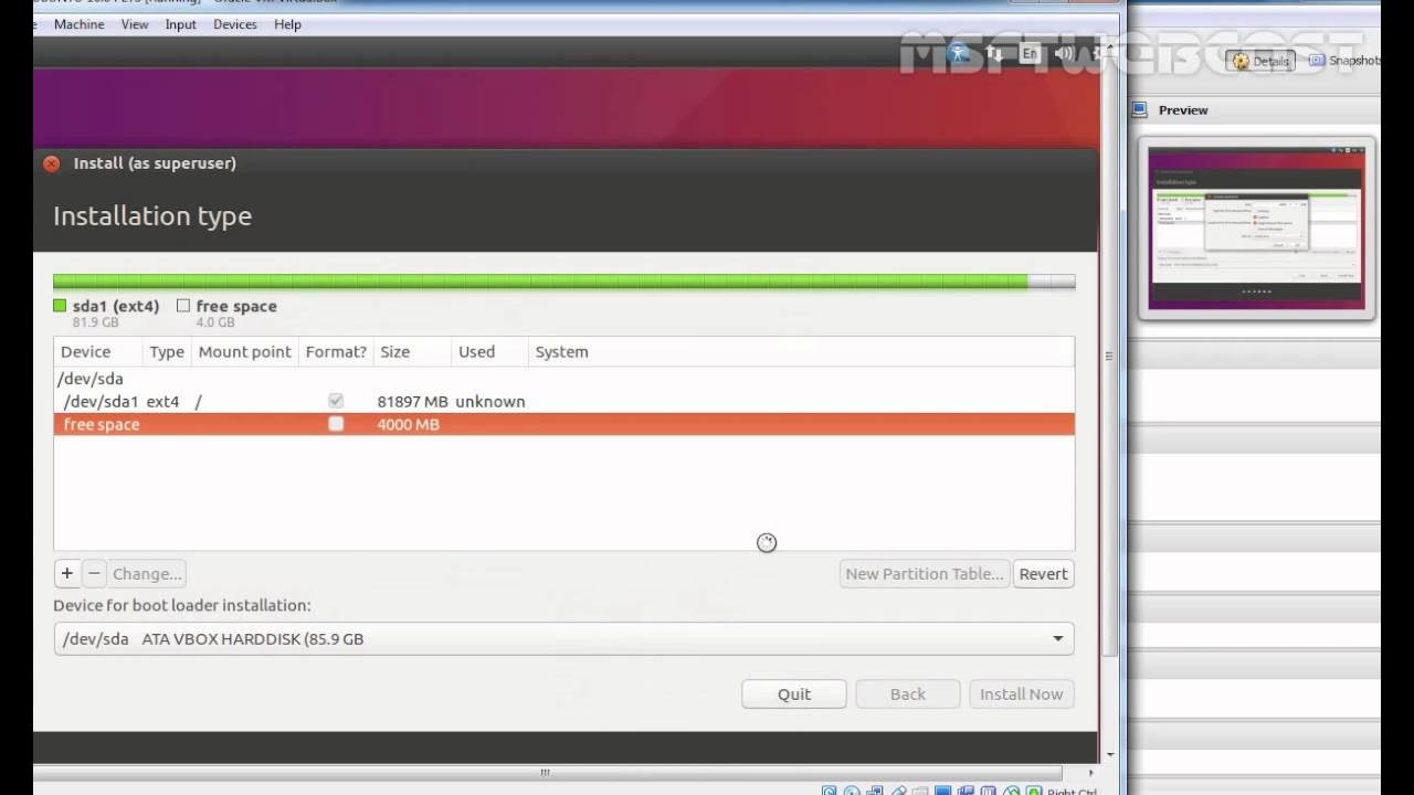 How to Install Ubuntu 16.04 LTS in VirtualBox (Step by Step Guide ...