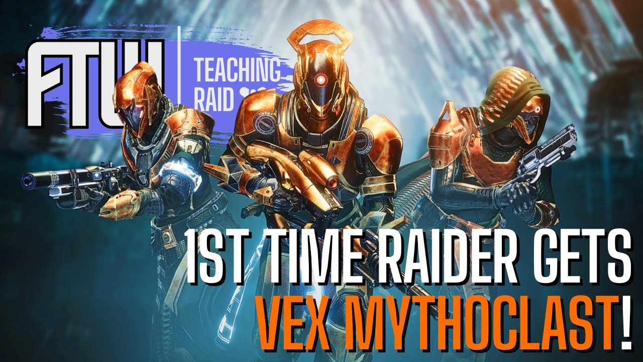 1st Time Raider Gets Vex Mythoclast! | ForcedToWipe Clan Raid Night ...