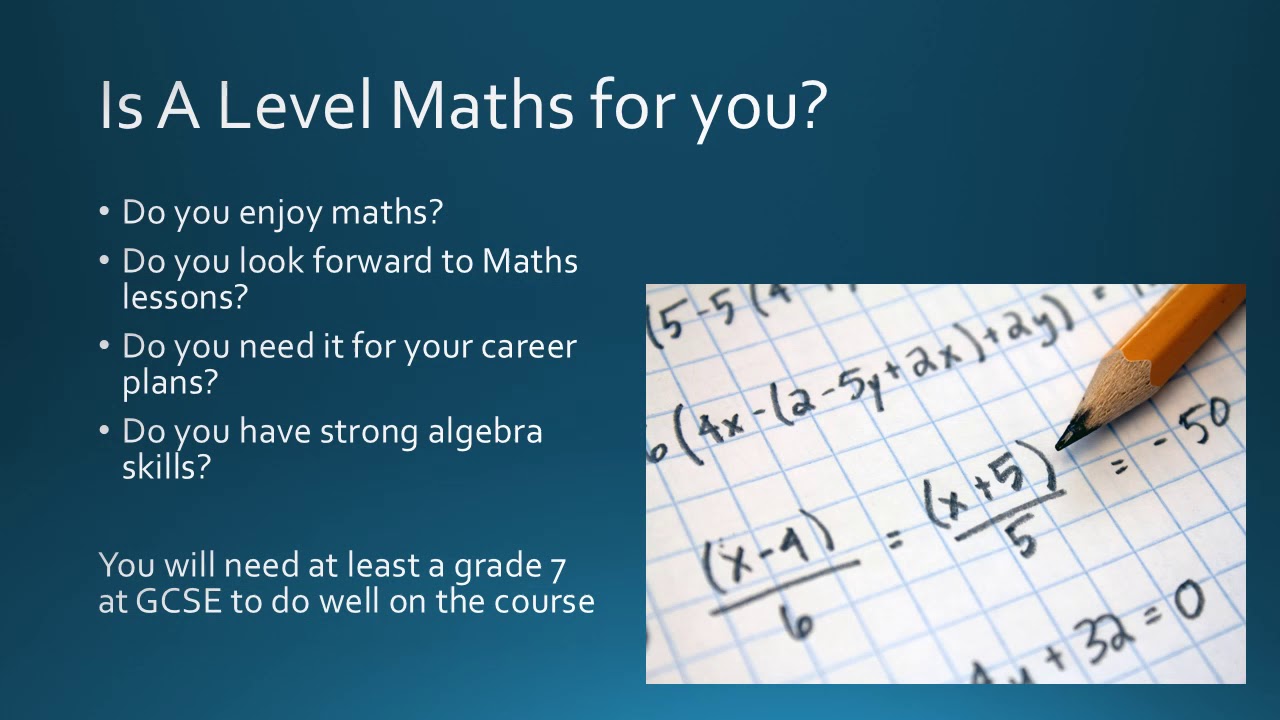 Sir Roger Manwood's 6th Form A level Maths 2020 - YouTube