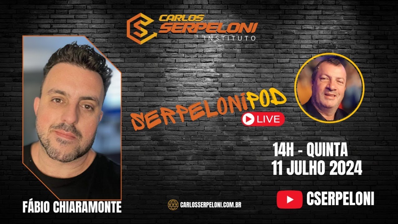 Carlos Serpelonipod Instituto - Fábio Chiaramonte - YouTube