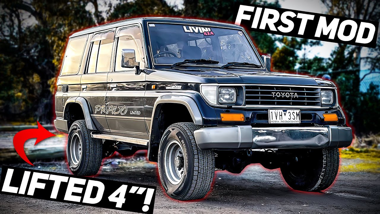 Installing a LIFT on the Import Prado, The Build Begins! First Mod For ...