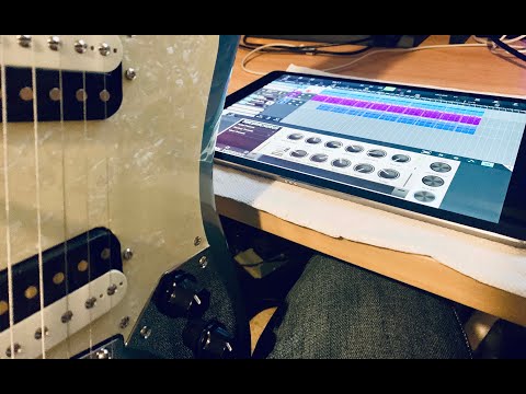 Eventide Tricerachorus iOS app with Shimmer and Crystals Harmonizer January 29, tracked with Cubasis
