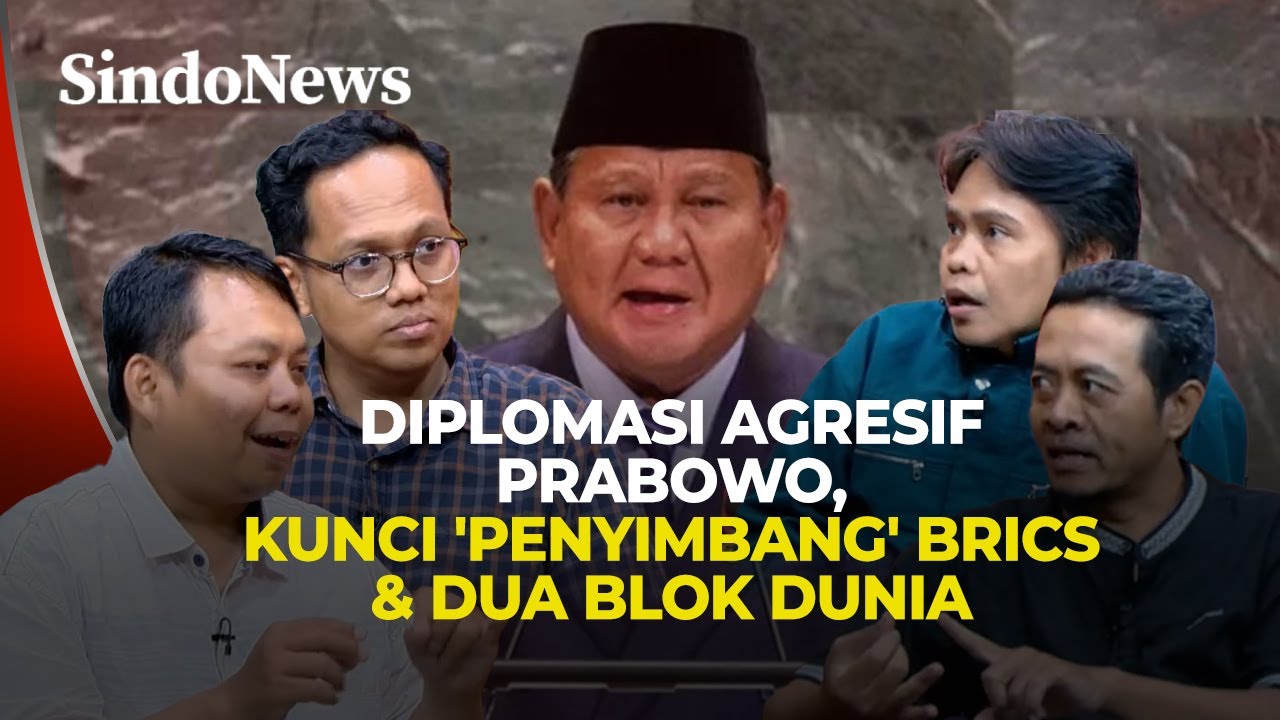 Diplomasi Agresif Prabowo, Kunci 'Penyimbang' BRICS & Dua Blok Dunia ...