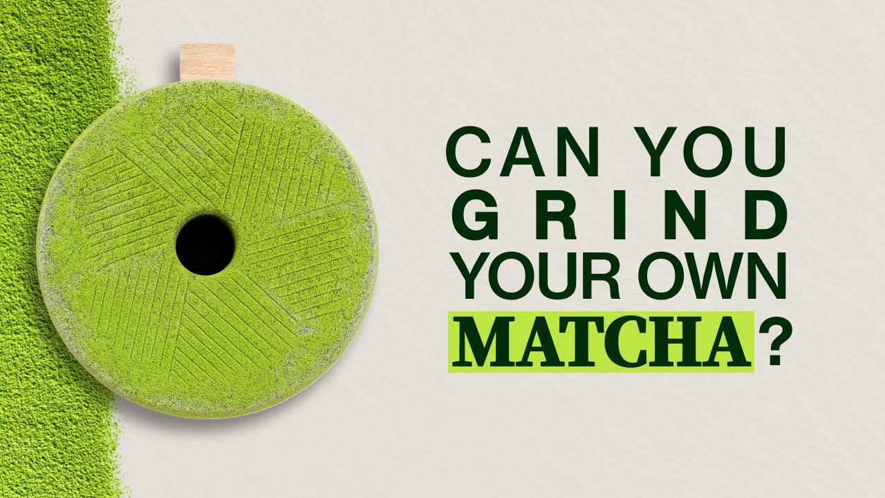 Can You Grind Your Own Matcha? How to grind matcha at home - YouTube