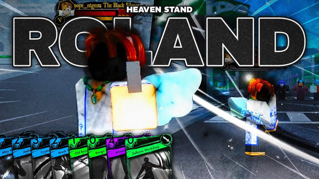 Roblox - Đi lấy "Roland" trong Heaven Stand | heaven stand - YouTube