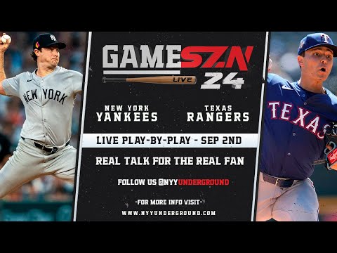GameSZN: New York Yankees @ Texas Rangers - Cole vs. Leiter - 09/02 ...