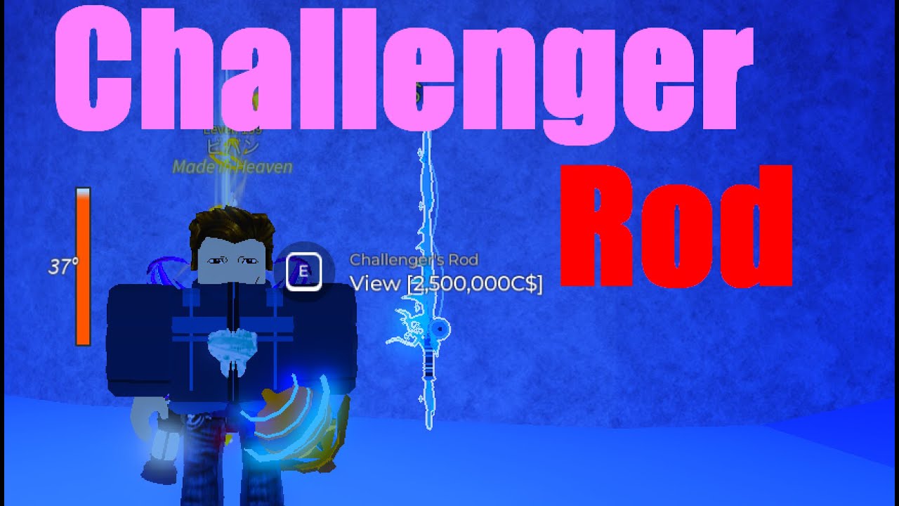 How to get CHALLENGER ROD in Fisch! (Challenger Deep Location Guide ...