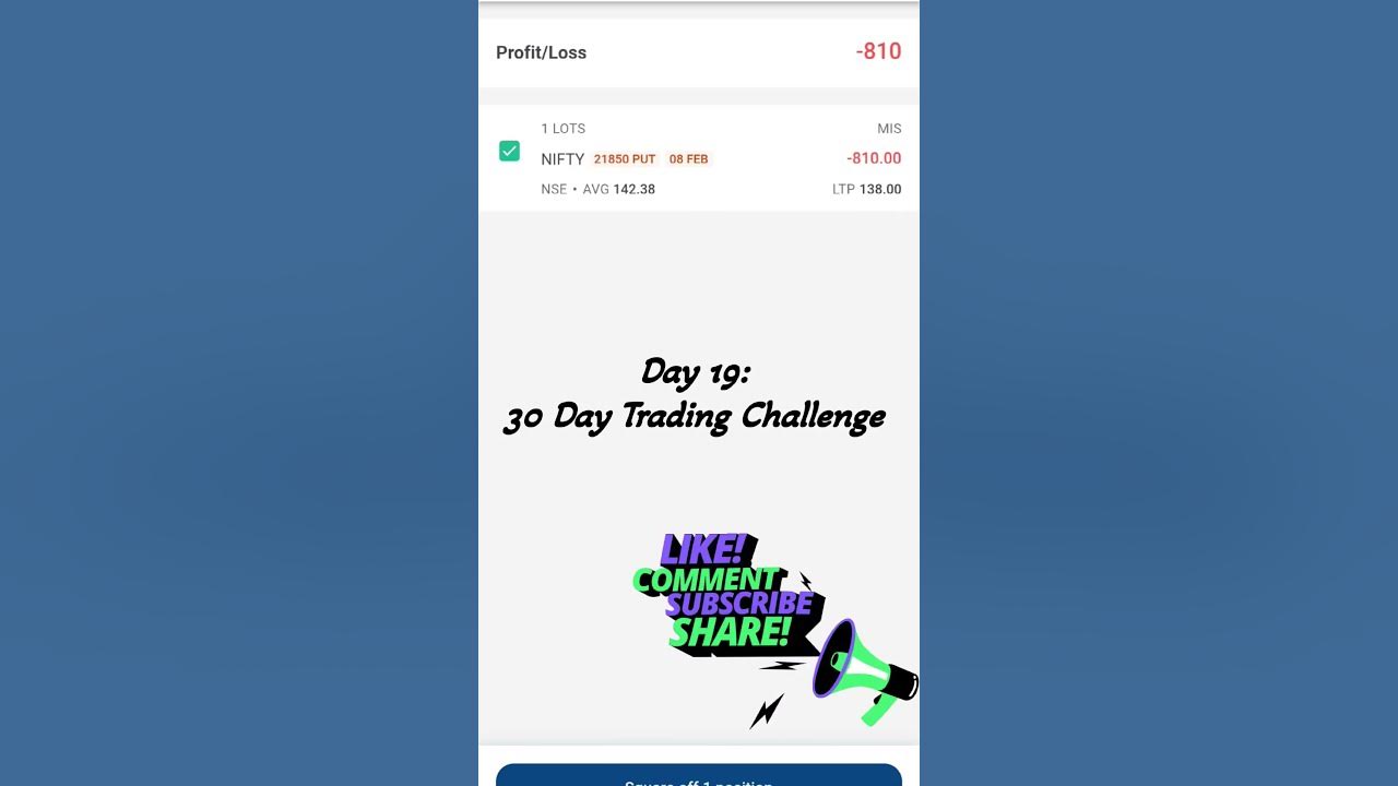 Day 19 | 30 Days Trading Challenge Completed - YouTube