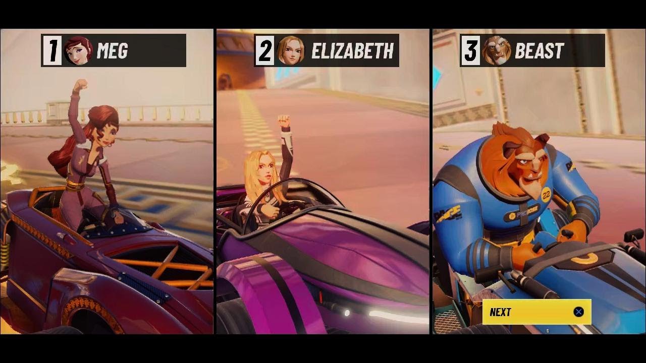 Megara is a racing Queen! // Disney Speedstorm - YouTube
