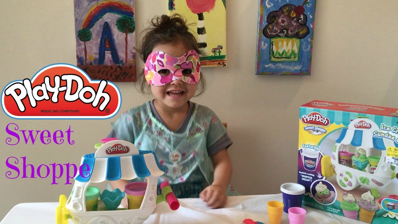 Play Doh Sweet Shoppe Ice Cream Sundae Cart - Play Doh Popsicle - YouTube
