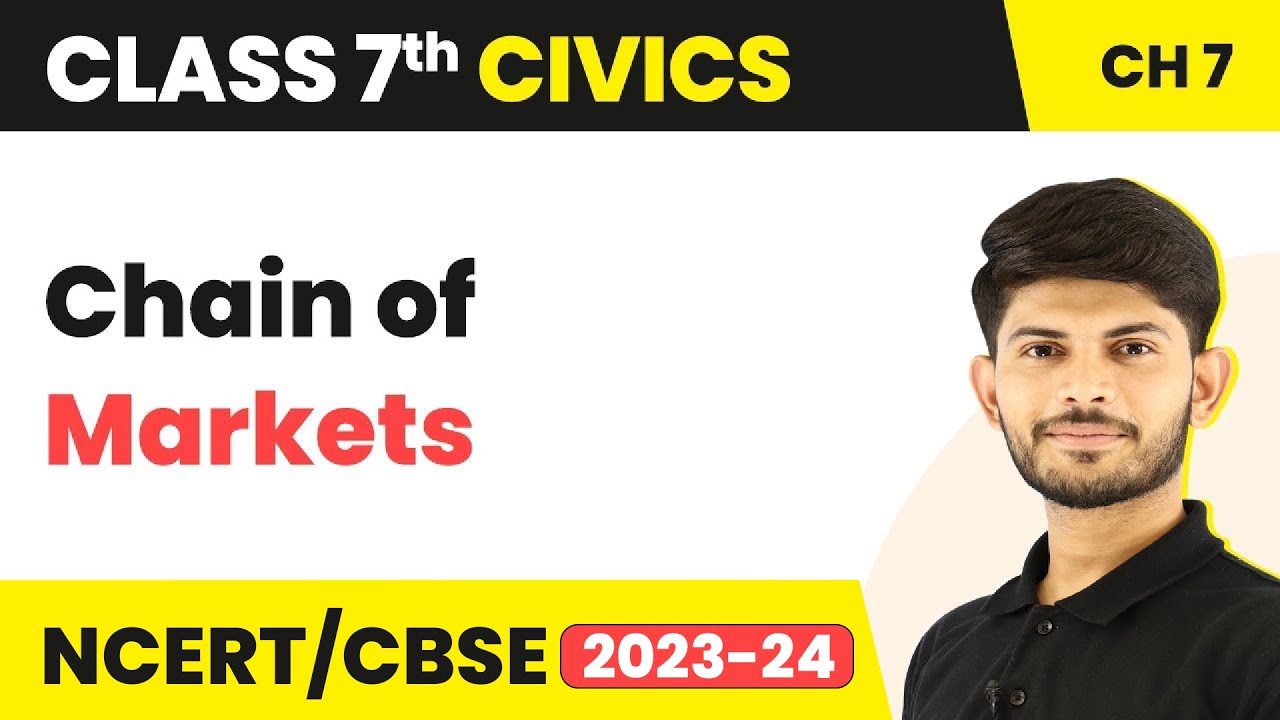 Class 7 Civics Unit 5 Chapter 7 | Chain of Markets - Markets Around Us ...