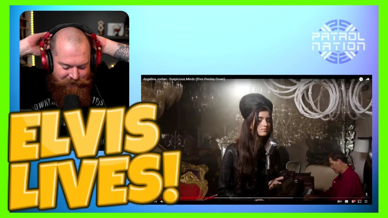 ANGELINA JORDAN Suspicious Minds Reaction - YouTube